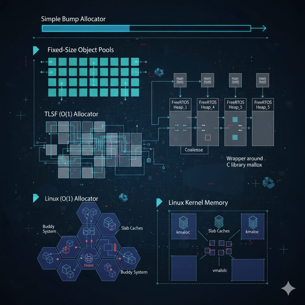 Types of heap memory in embedded systems & OSes (RTOS / Linux kernel) — complete overview | by ...