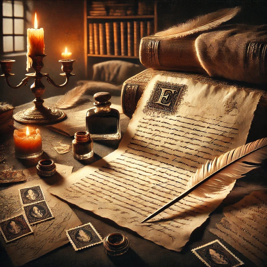 Epistolary Poetry. Poem | by L.I.S.B | Open to the Next | Medium