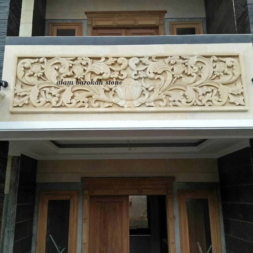 Jual Ukiran Batu Paras Relief, patung, loster, ornamen, batu alam ...