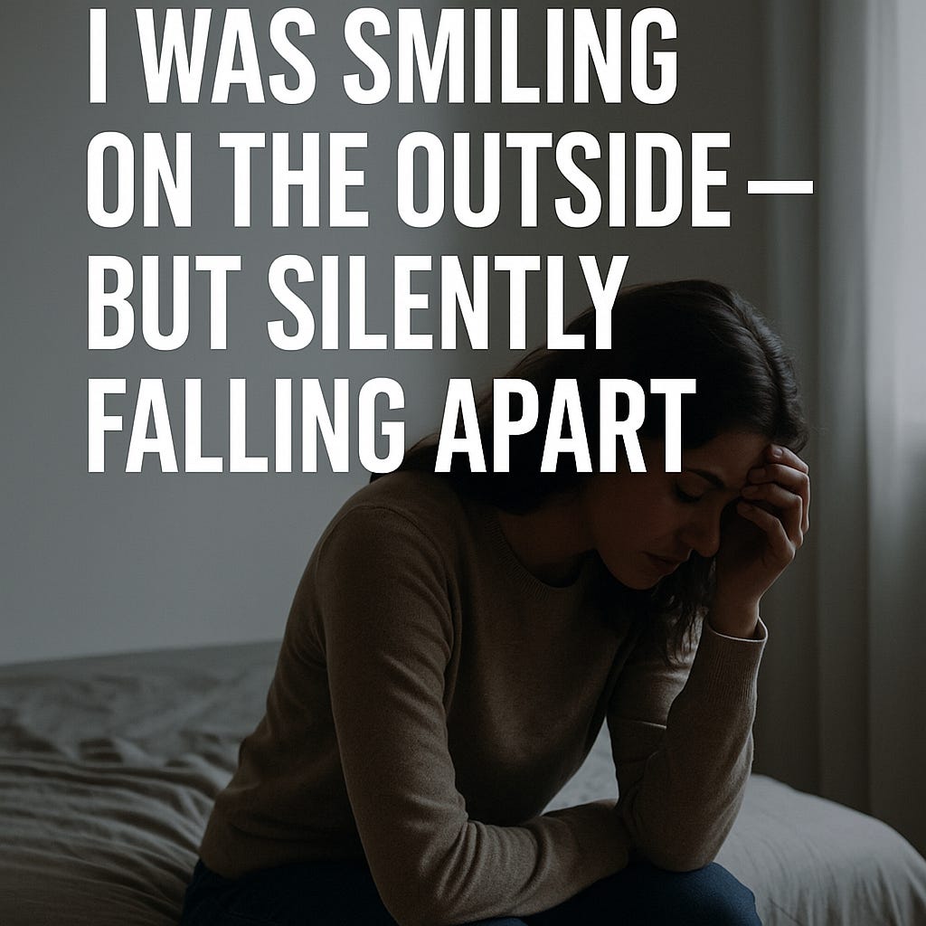 I Was Smiling on the Outside — But Silently Falling Apart | by Mindset Fuel | Jul, 2025 | Medium
