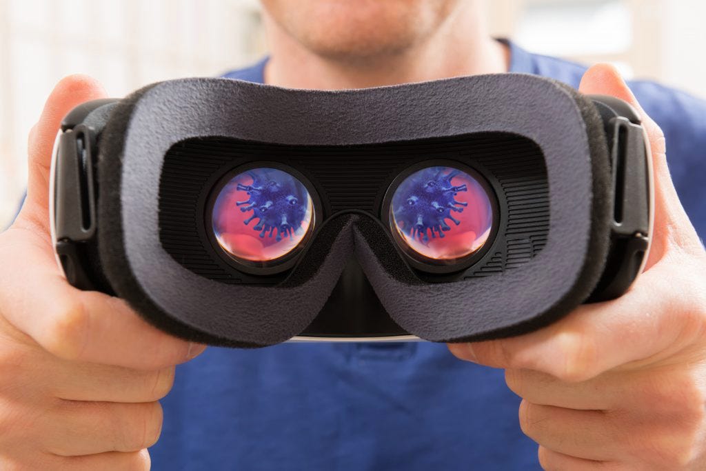 The Altered Reality for AR & VR. Coronavirus-19 presents challenges, as ...