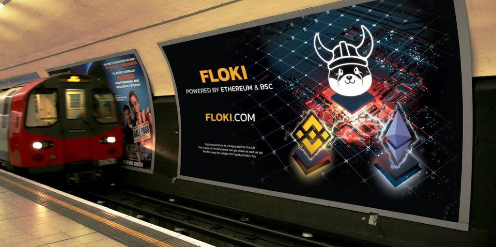 Floki Returns to London with Aggressive Ad Campaign | by FLOKI | Medium