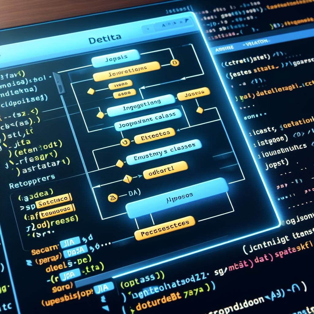 A one-directional (or unidirectional) relationship in the context of ...