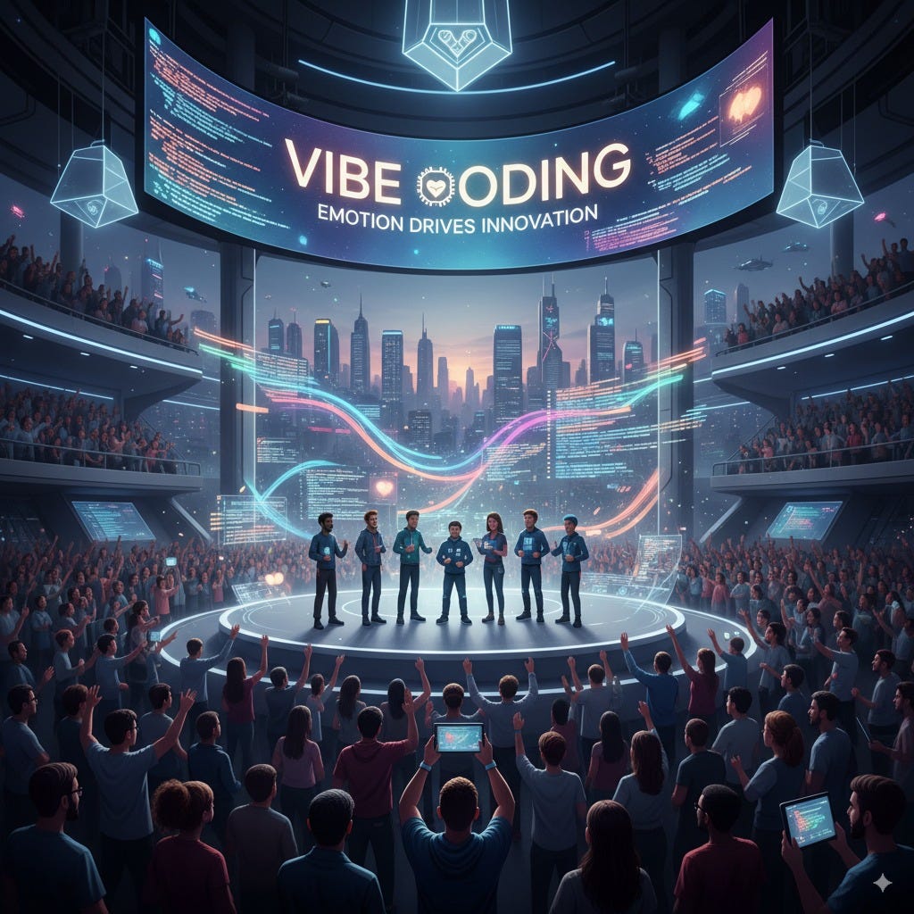 “Vibe Coding” Takes Center Stage. The way we build software is changing —… | by Elevatetrust Ai ...