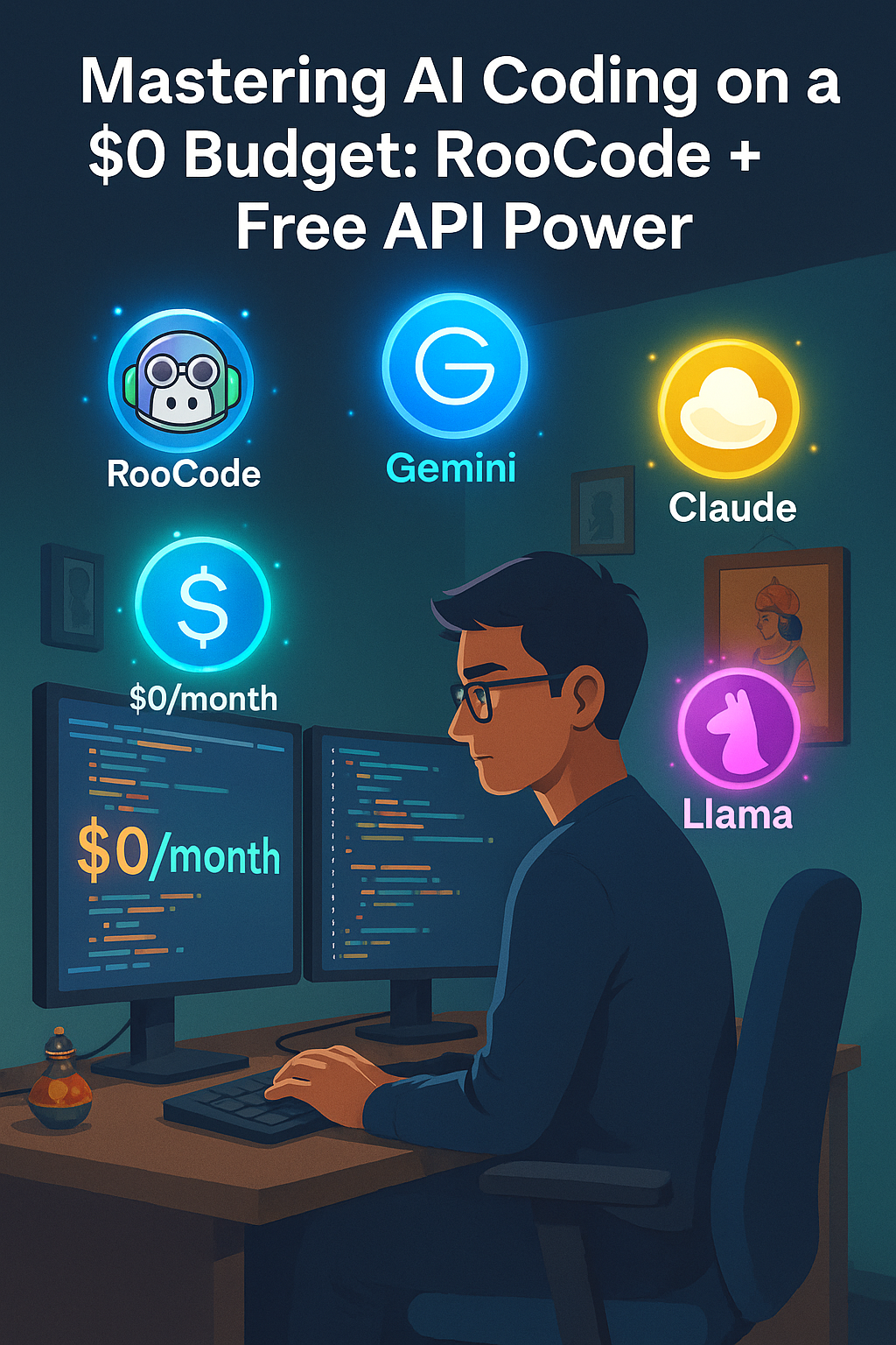 Vibe/Pro Coding on a 0$ Budget: Development with RooCode and Free API ...