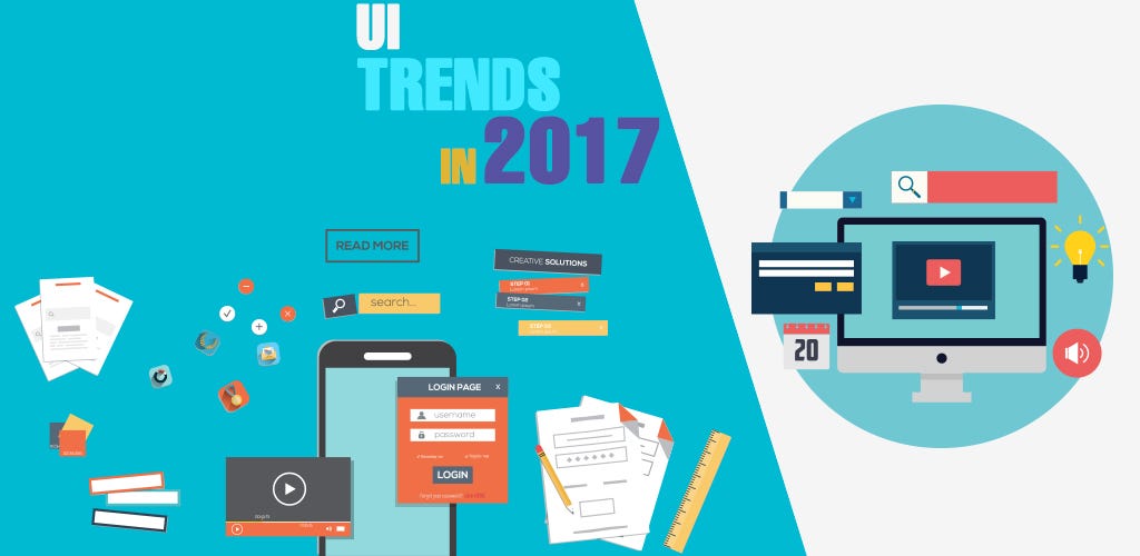 UI trends that are set to drive website visitors in 2017 | by ...