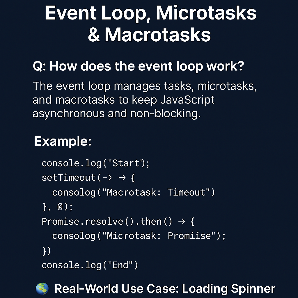 JavaScript Interview Series: Day 7-Event Loop, Microtasks & Macrotasks | by Monu Kumar Modi ...
