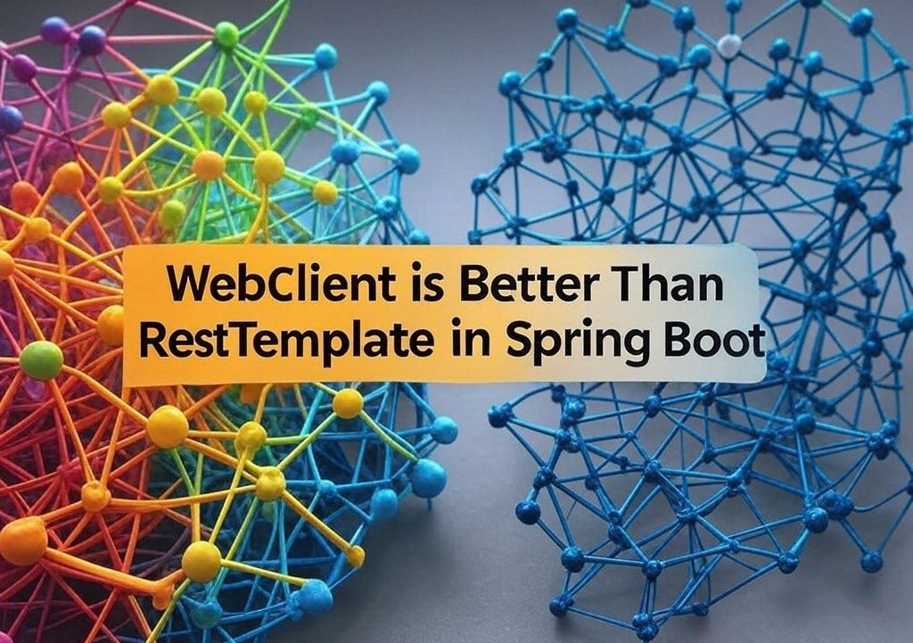 Why WebClient is Better Than RestTemplate in Spring Boot | by Madhan Kumar | Javarevisited | Apr ...