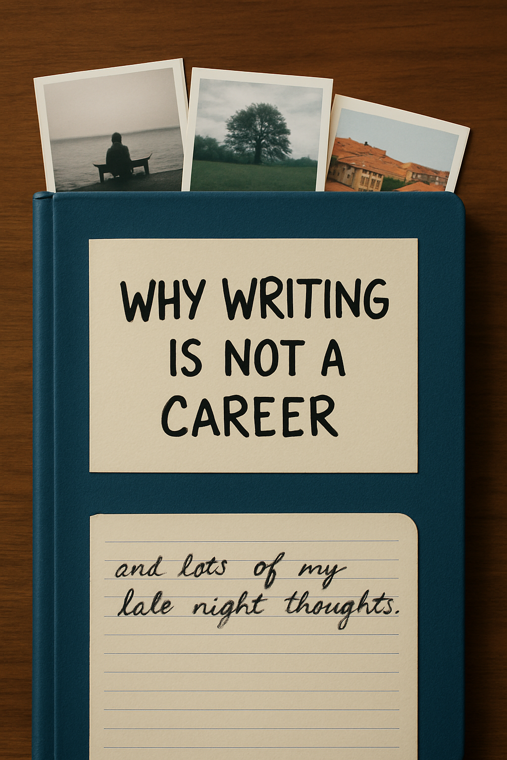 Why Writing is Not a Career?. Back in 2015, I had this diary with a ...