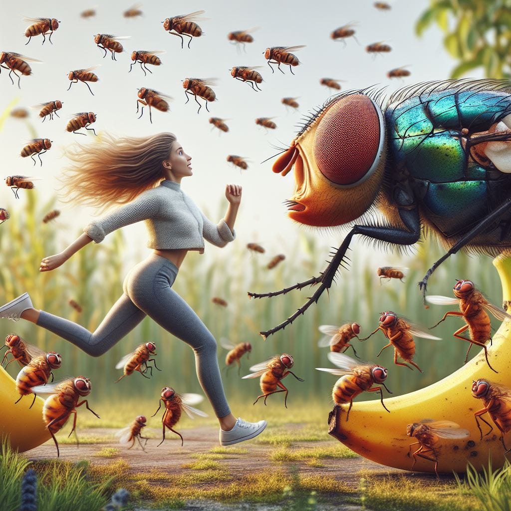 Today I Was Attacked By Fruit Flies🪰🪰Has This Happened To You? | by ...
