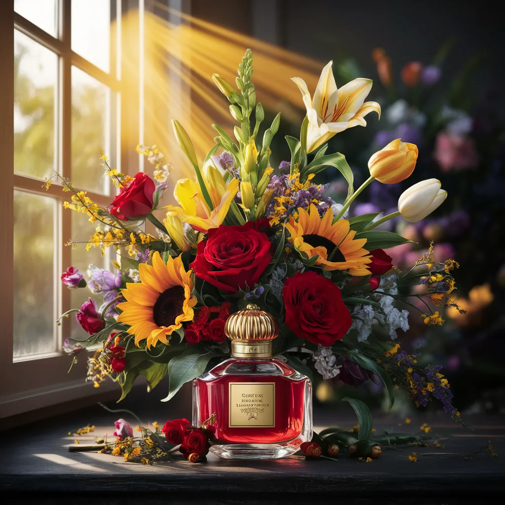 Perfume of life. Caroline, with her flowing auburn hair… | by Azizco ...
