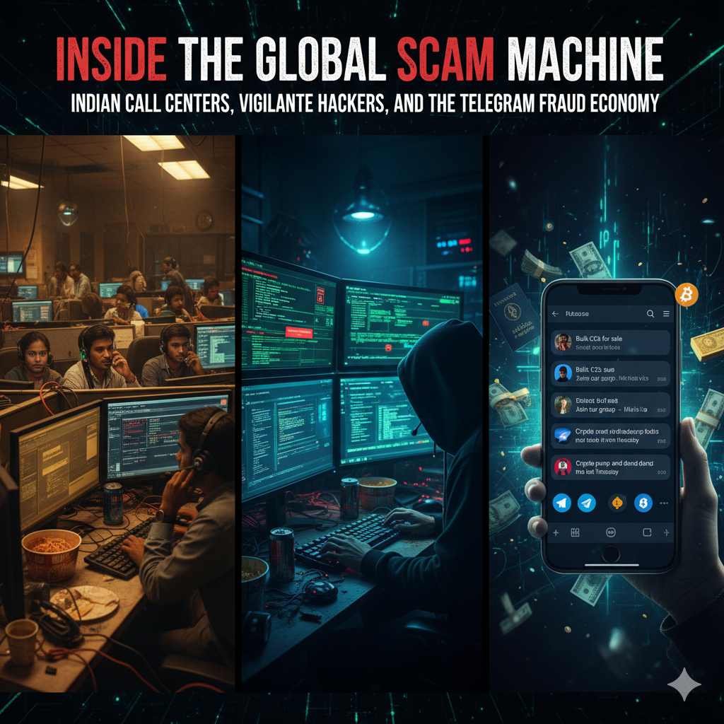 Inside the Global Scam Machine: Indian Call Centers, Vigilante Hackers ...