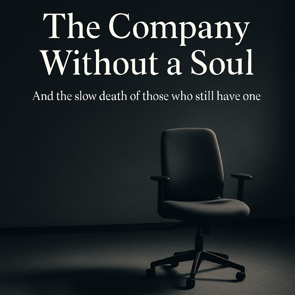 The Company Without a Soul. And the slow death of those who still… | by ...