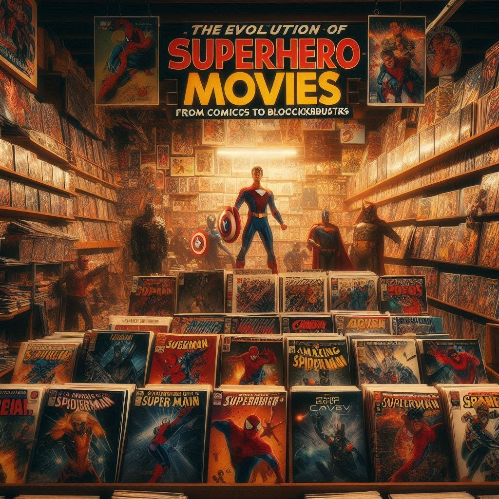 The Evolution of Superhero Movies: From Comics to Blockbusters | by ...