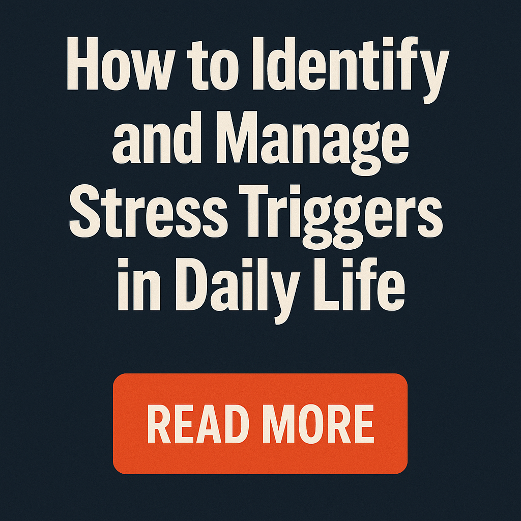 How to Identify and Manage Stress Triggers in Daily Life | by ...