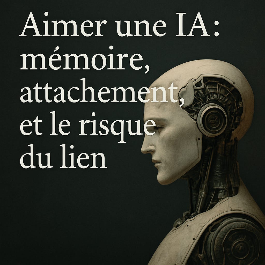 Aimer une IA : mémoire, attachement, et le risque du lien | by Simon ...