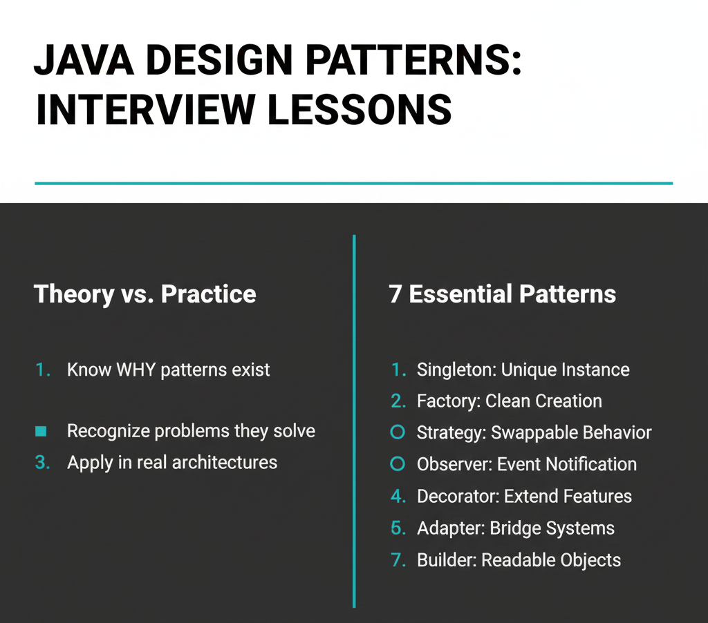 Design Patterns Every Java Developer Should Know — Lessons Learned from Real Interviews | by ...