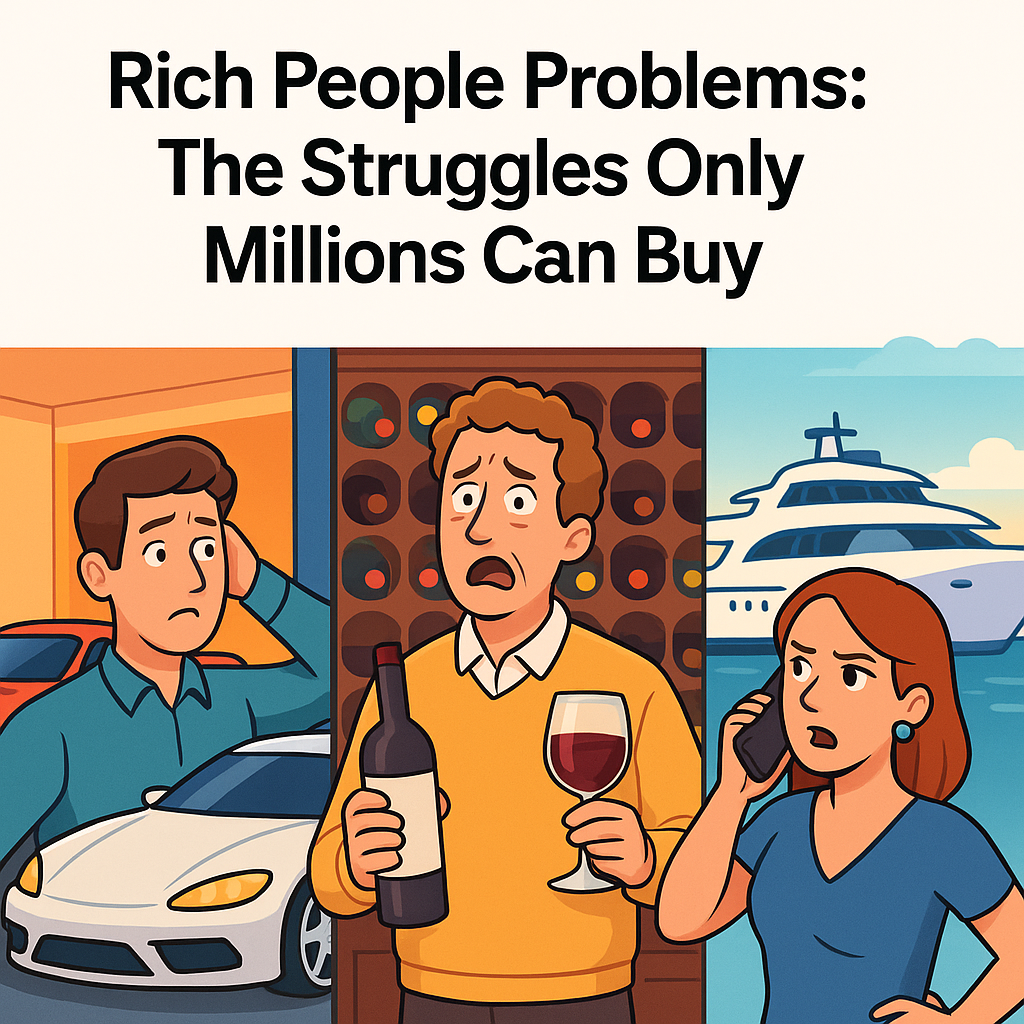 Rich People Problems: The Struggles Only Millions Can Buy | by Ankit ...