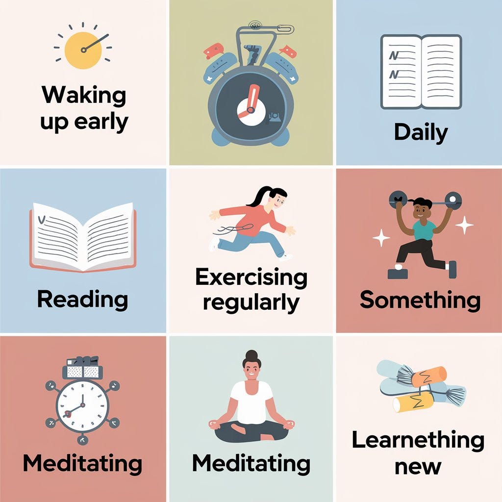 What are the five habits that can improve your life? | by Billions ...