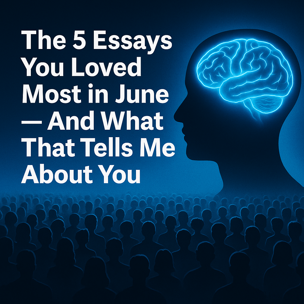 The 5 Essays You Loved Most in June — And What That Tells Me About You | by Michael Hunter, MD ...