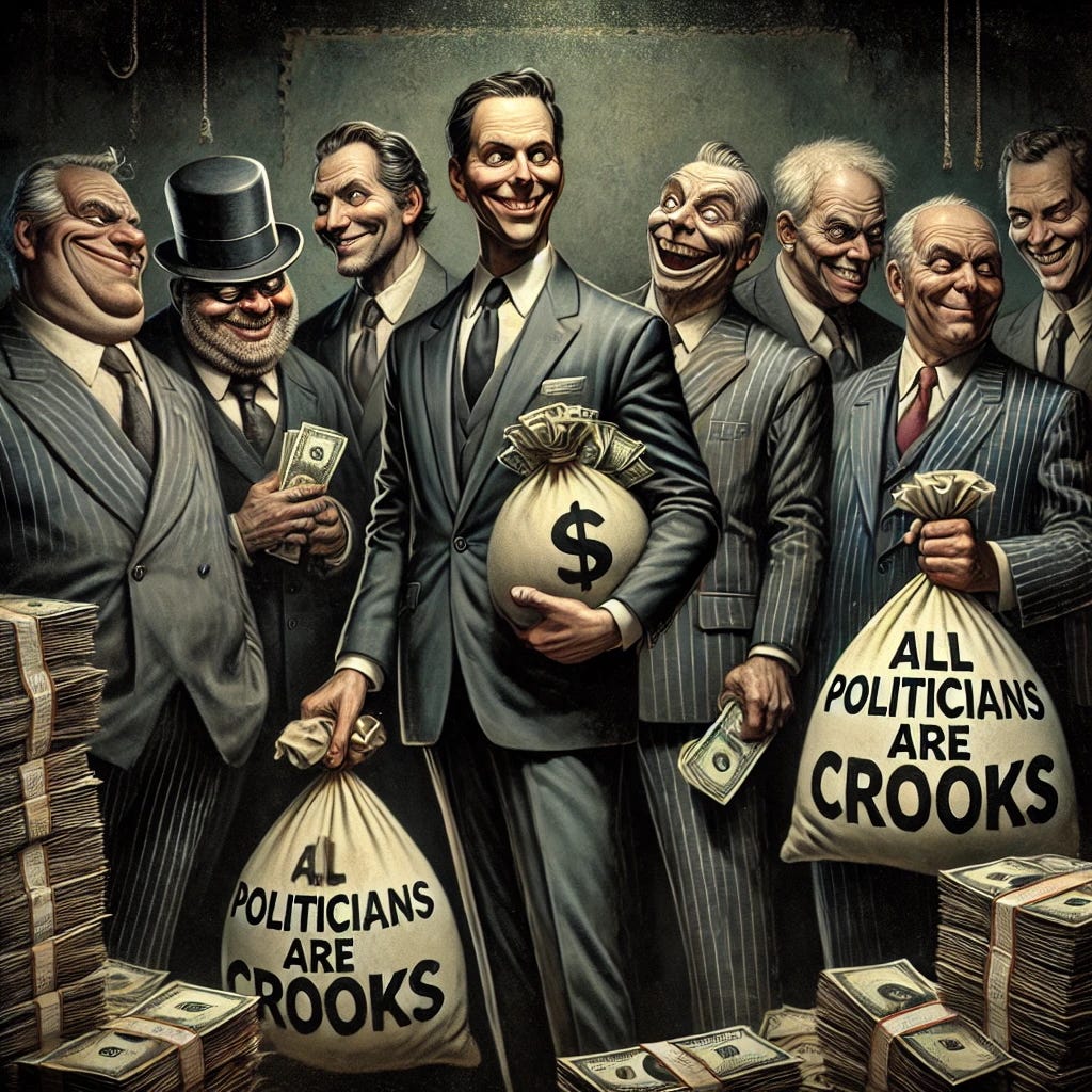 Why “All Politicians Are Corrupt” Is How You Get Played | by Alex ...
