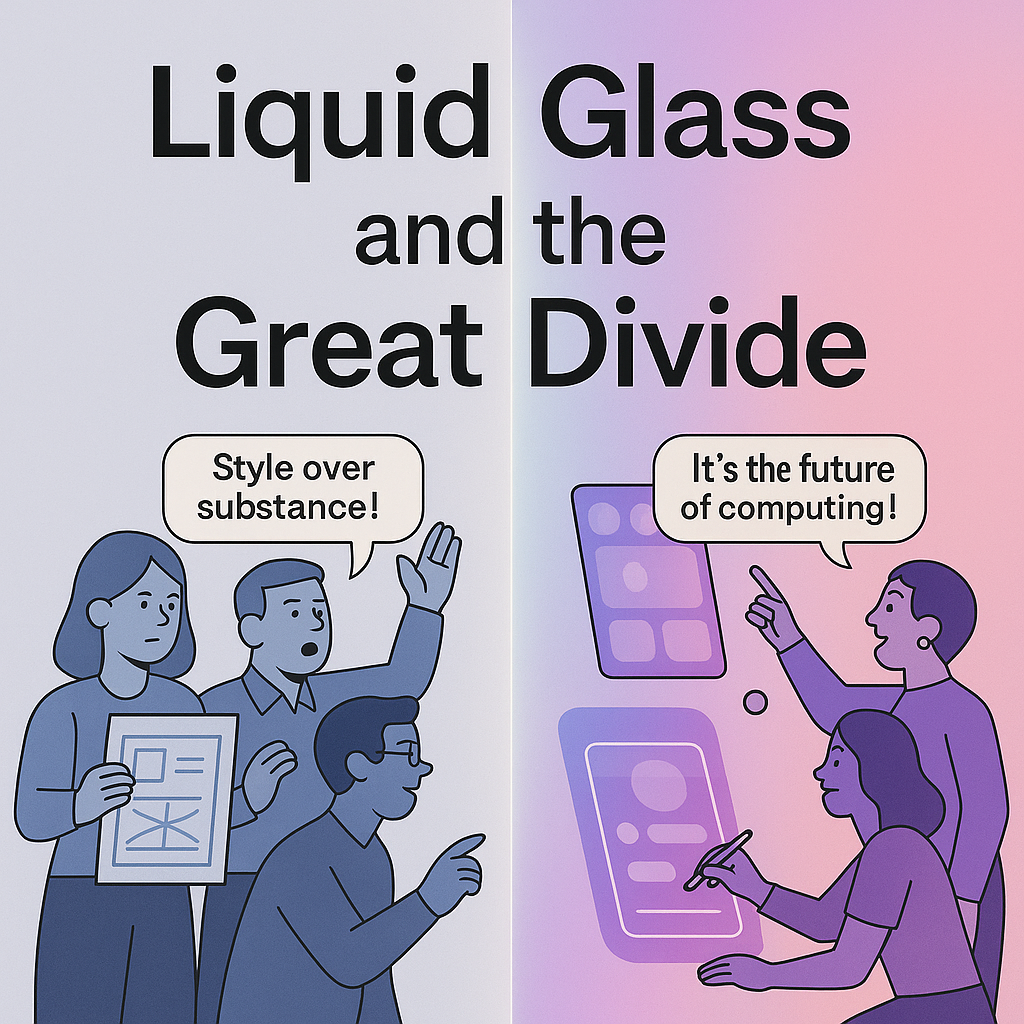 “Liquid Glass” and the Great Divide: When Apple Changed the UI Rules ...