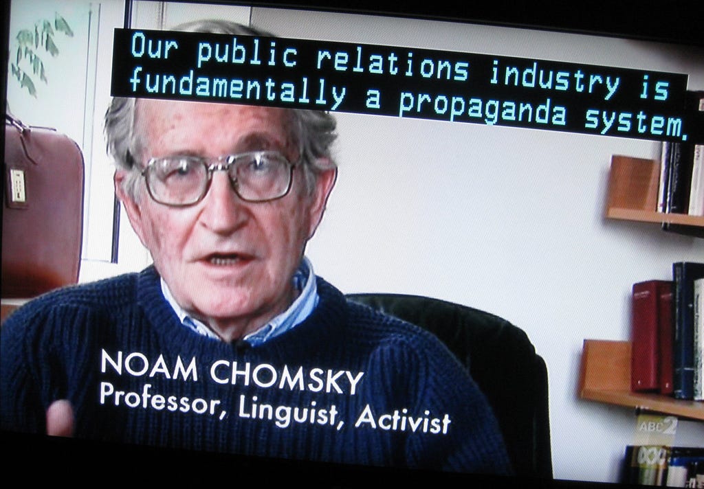 a funny story about noam chomsky. when i took into logic to satisfy a ...