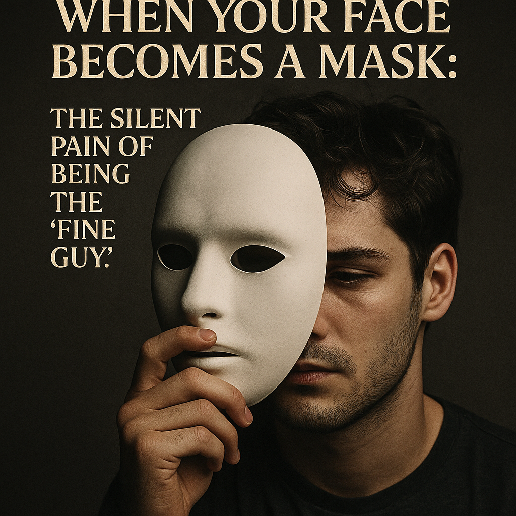 When Your Face Becomes a Mask: The Silent Pain of Being the ‘Fine Guy ...