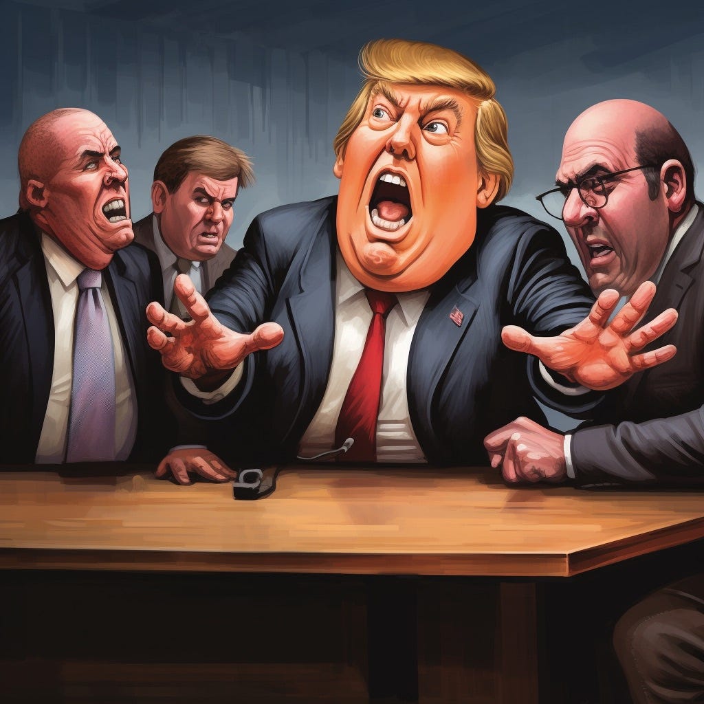 The Unraveling of a Mob Boss. Trump Incriminates Himself and Sinks ...