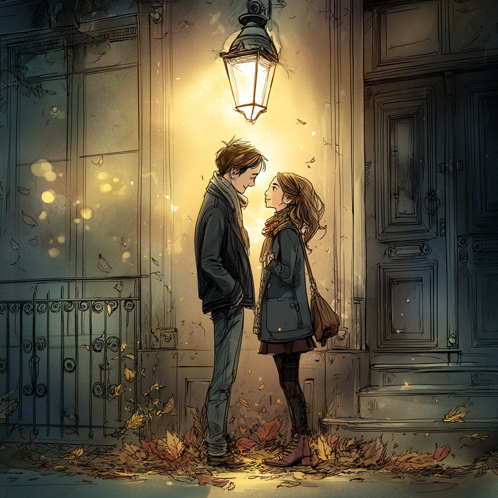 First Kiss. The door handle is cool beneath my… | by Edward Finlayson M7THY | One Long Breath ...