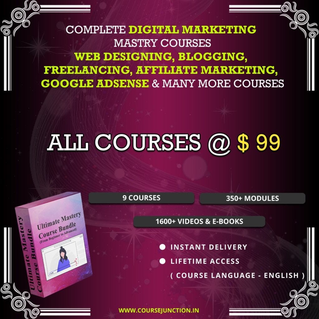 Ultimate Mastery Course Bundle (From Beginner to Advanced) | by firoz ...