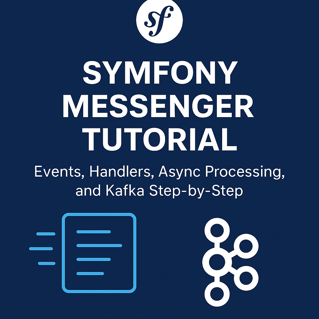 Symfony Messenger with Kafka Tutorial: Events, Handlers, Async Processing Step-by-Step (Part 1 ...
