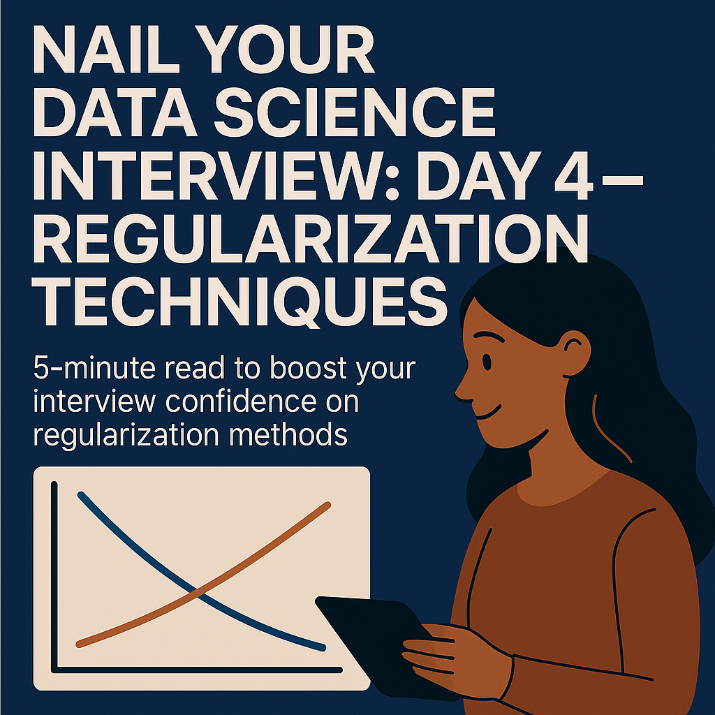 Nail Your Data Science Interview: Day 4 — Regularization Techniques | by Payal Choudhary | Medium