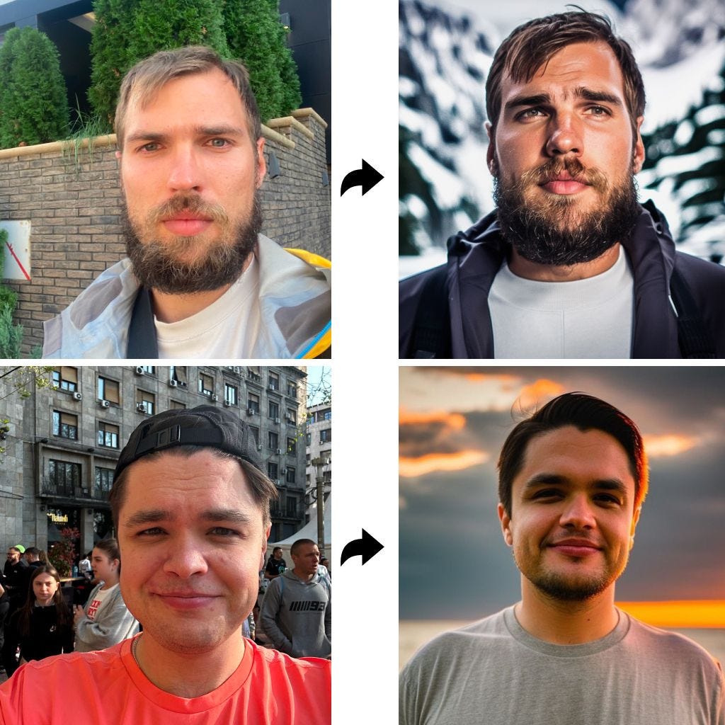 AI headshots: from 0 to $300 in 3 months | by Ilia Udalov | Medium