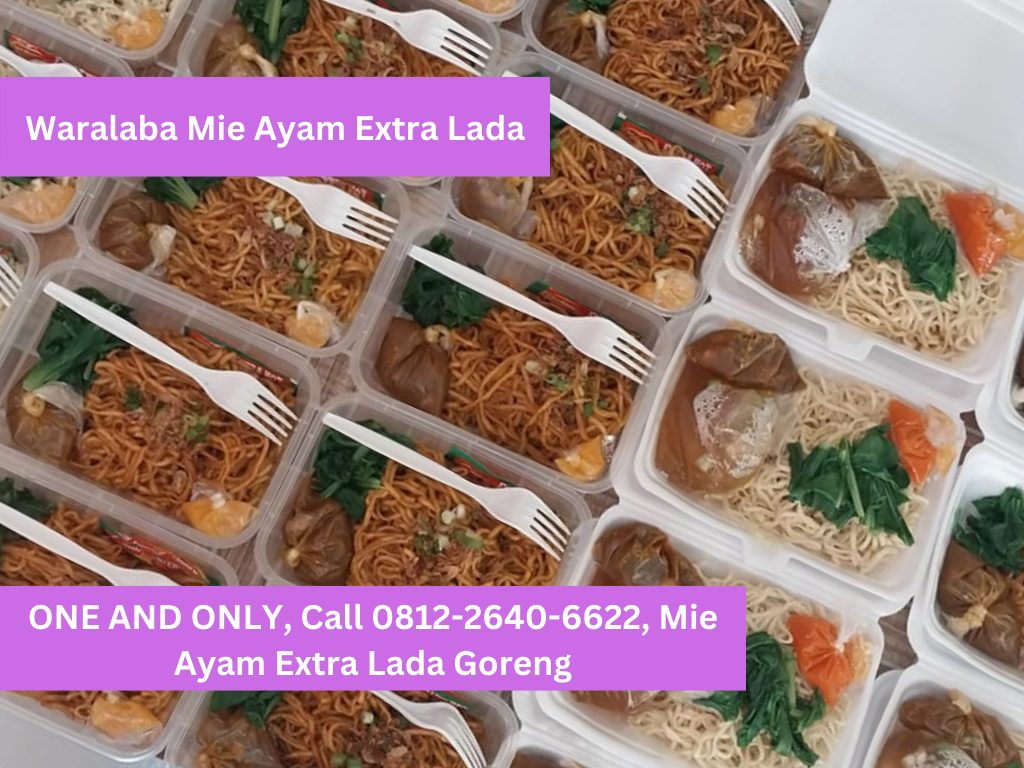 ONE AND ONLY, Call 0812–2640–6622, Mie Ayam Extra Lada Goreng | by ...
