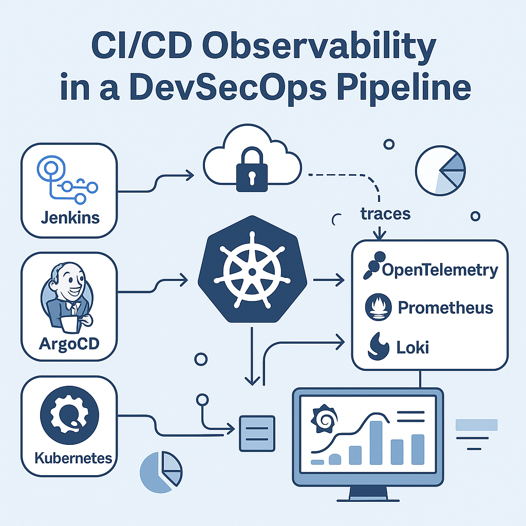 Adv DevSecOps – Part 5: 📊CI/CD Observability with OpenTelemetry — Trace ... Adv DevSecOps – Part 5: 📊CI/CD Observability with OpenTelemetry — Trace ...