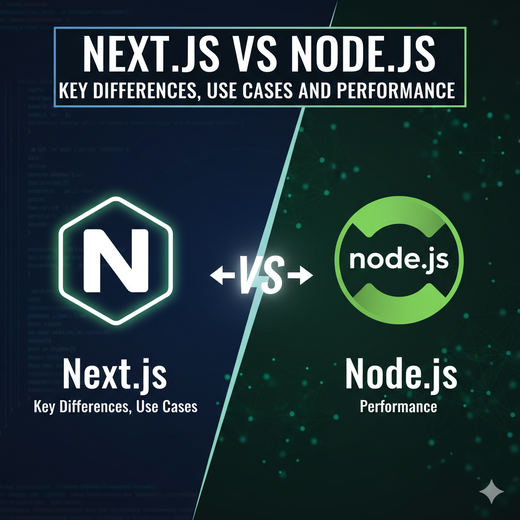Next.js vs Node.js: Key Differences, Performance & Use Cases | Medium