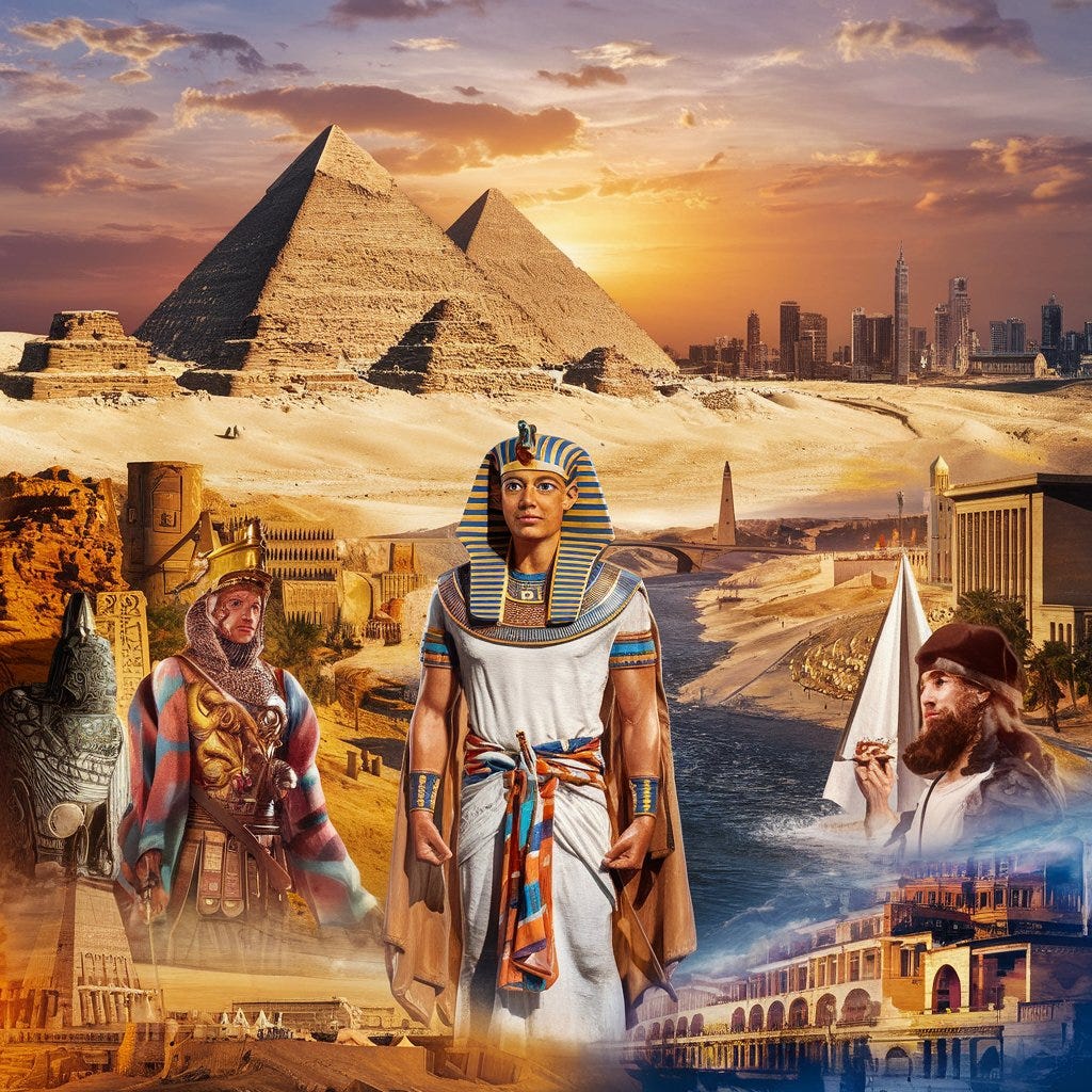 Egypt: A Journey Through Time.. From the Age of Pharaohs to the Modern ...
