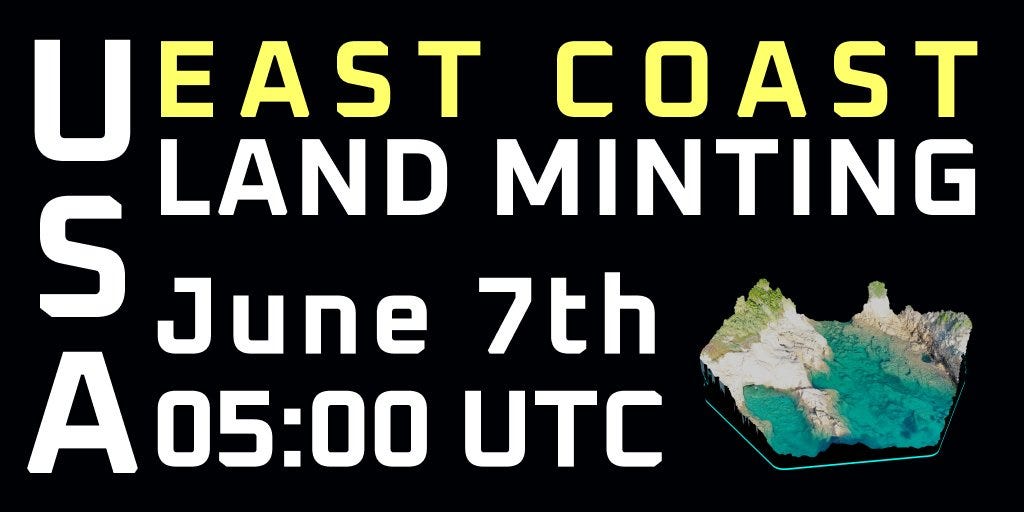 USA “East Coast” Land Minting - DeNations - Medium