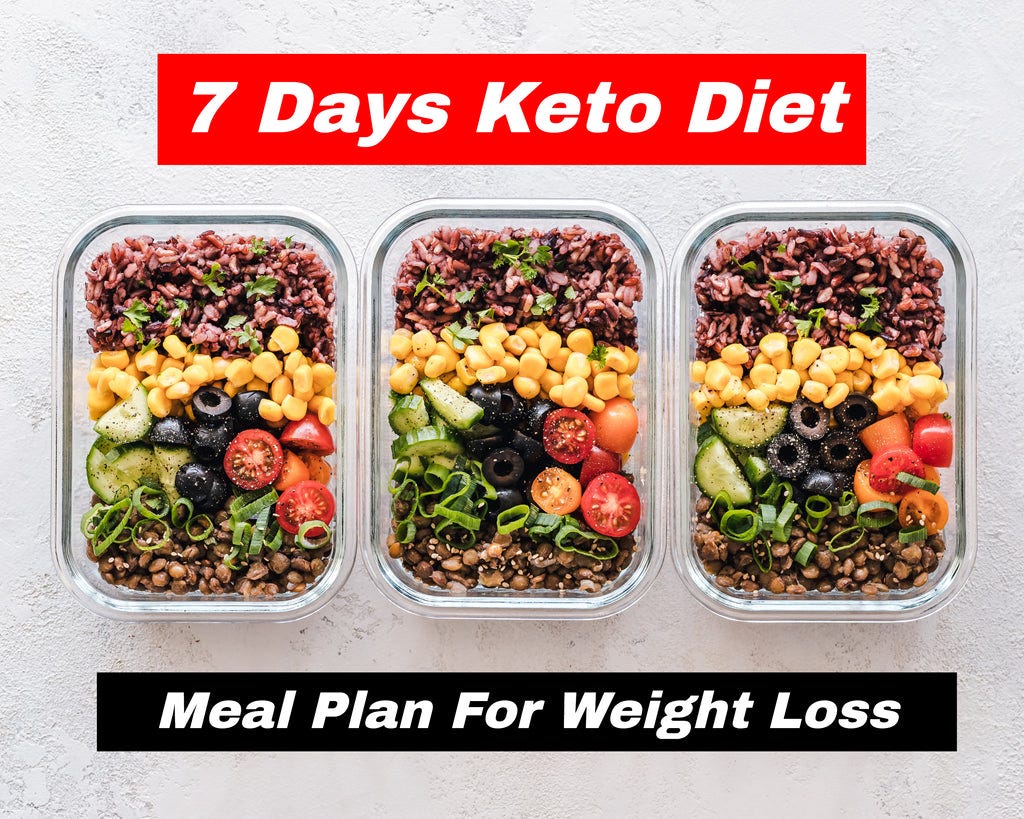 Kickstarting Your Ketogenic Journey: A One-Week Keto Meal Plan for ...