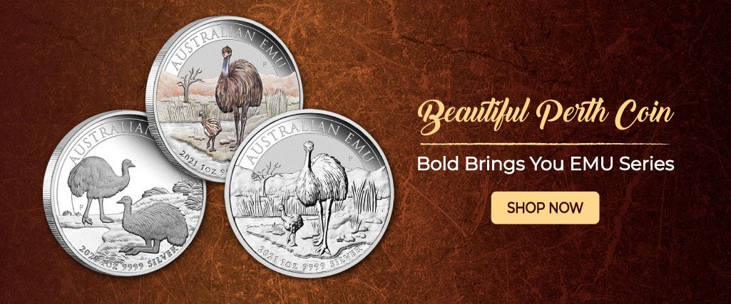 Buy EMU Silver Coins Online | Bold Precious Metals | by BOLD Precious ...