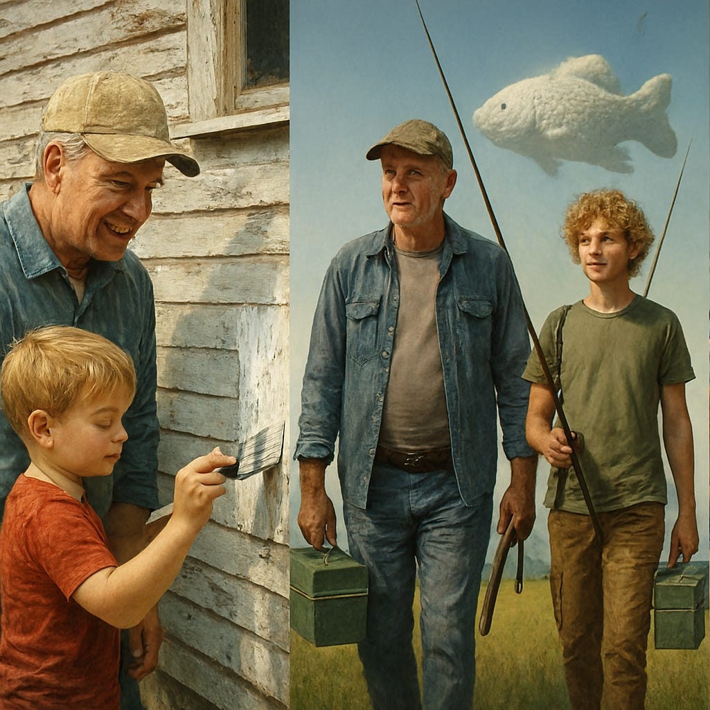 The Art of Grandpa Time. Watching My Grandsons Grow Close to the… | by ...