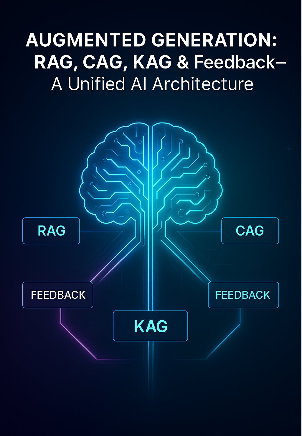 Beyond the Prompt: A Unified Framework to Build Grounded, Adaptive AI Using RAG, CAG, KAG, and ...