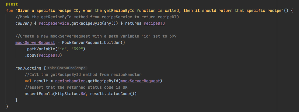 Testing A Reactive Recipe Api With Kotlin And Mockk A Step By Step Guide By Jonathan Jorge