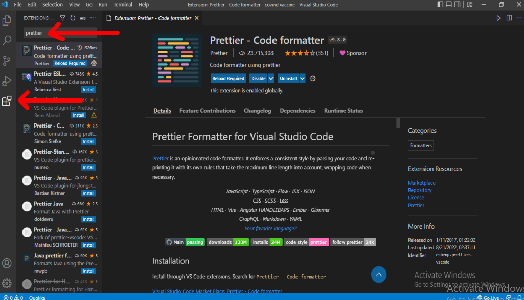 4 Steps to Setup Prettier on VS Code | by Mayur Wagh | Medium