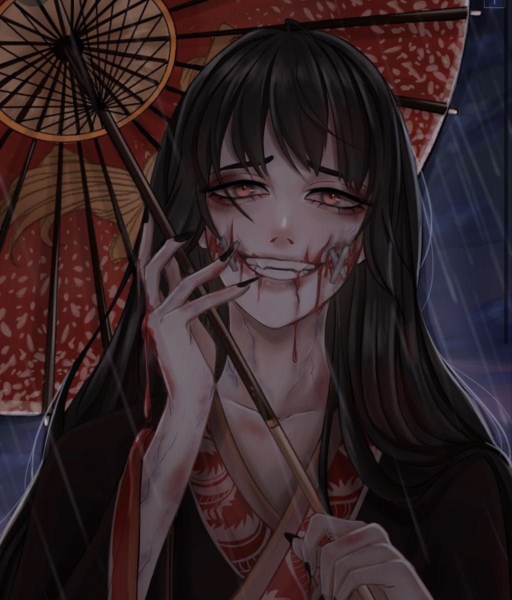 Who Is Kuchisake Onna The Slit Mouthed Woman In Japanese Folklore By