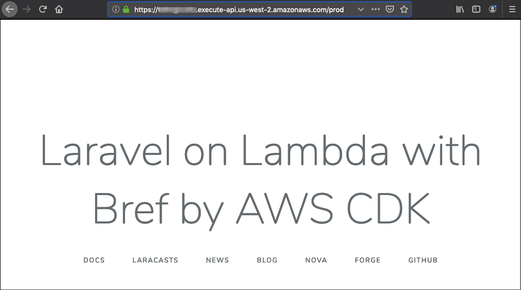 Deploy Laravel to Lambda With Bref by AWS CDK | by Azole (小賴) | Medium