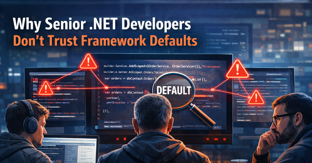 Why Senior .NET Developers Don’t Trust Framework Defaults | by Kerim ...