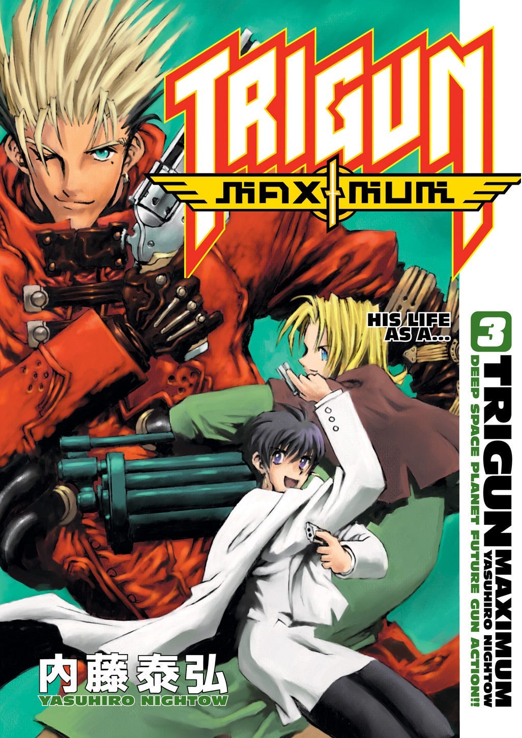Trigun Maximum Vol. 3: His Life As A… By Yasuhiro Nightow | by Book Wayfarer | Medium