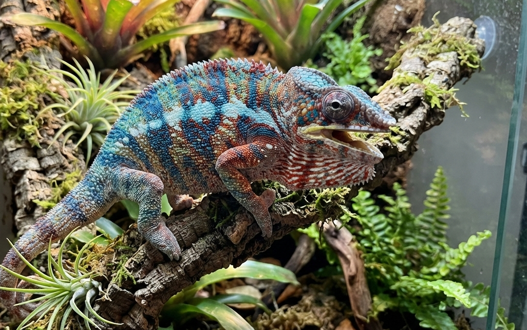 Why Do Chameleons Puff Out Their Throat and What Does This Behavior ...